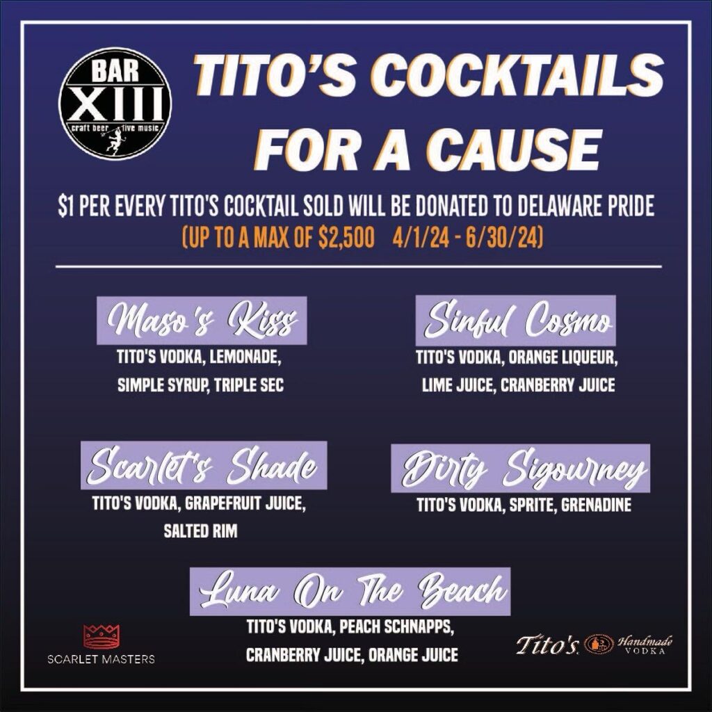 Beer Menu - Bar XIII